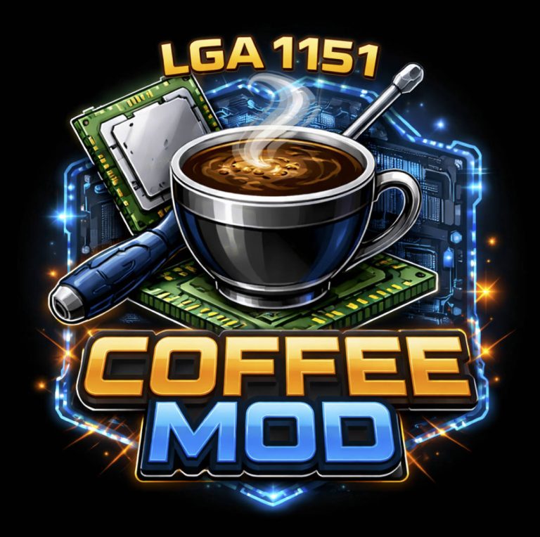 LGA1151 Coffee Mod (2026): step‑by‑step with CoffeeTime 0.99 — pinmod ...
